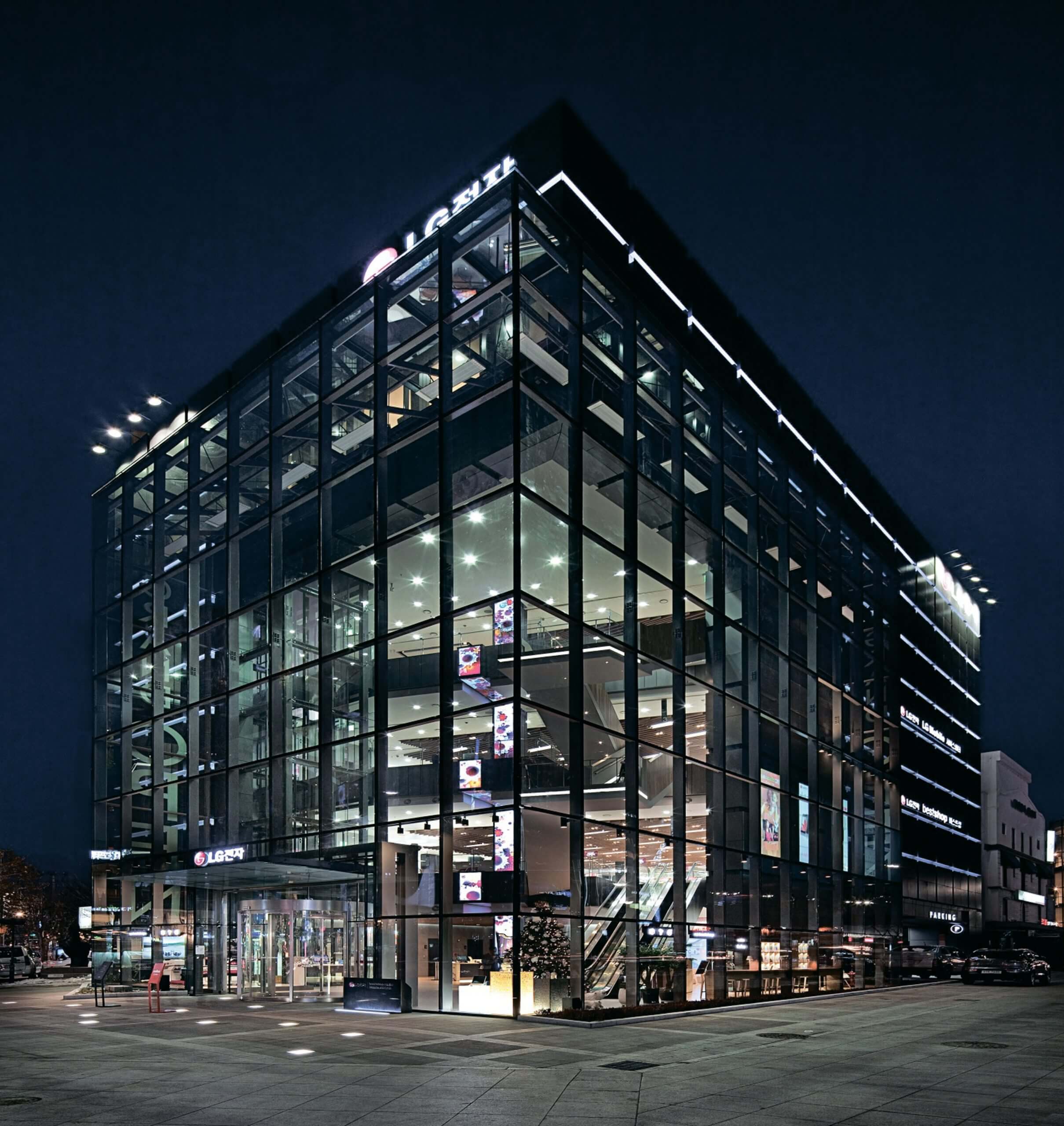 SHOWROOM SAMSUNG FLAGSHIP STORE - LG FLAGSHIP STORE - KOREA - BLA Design